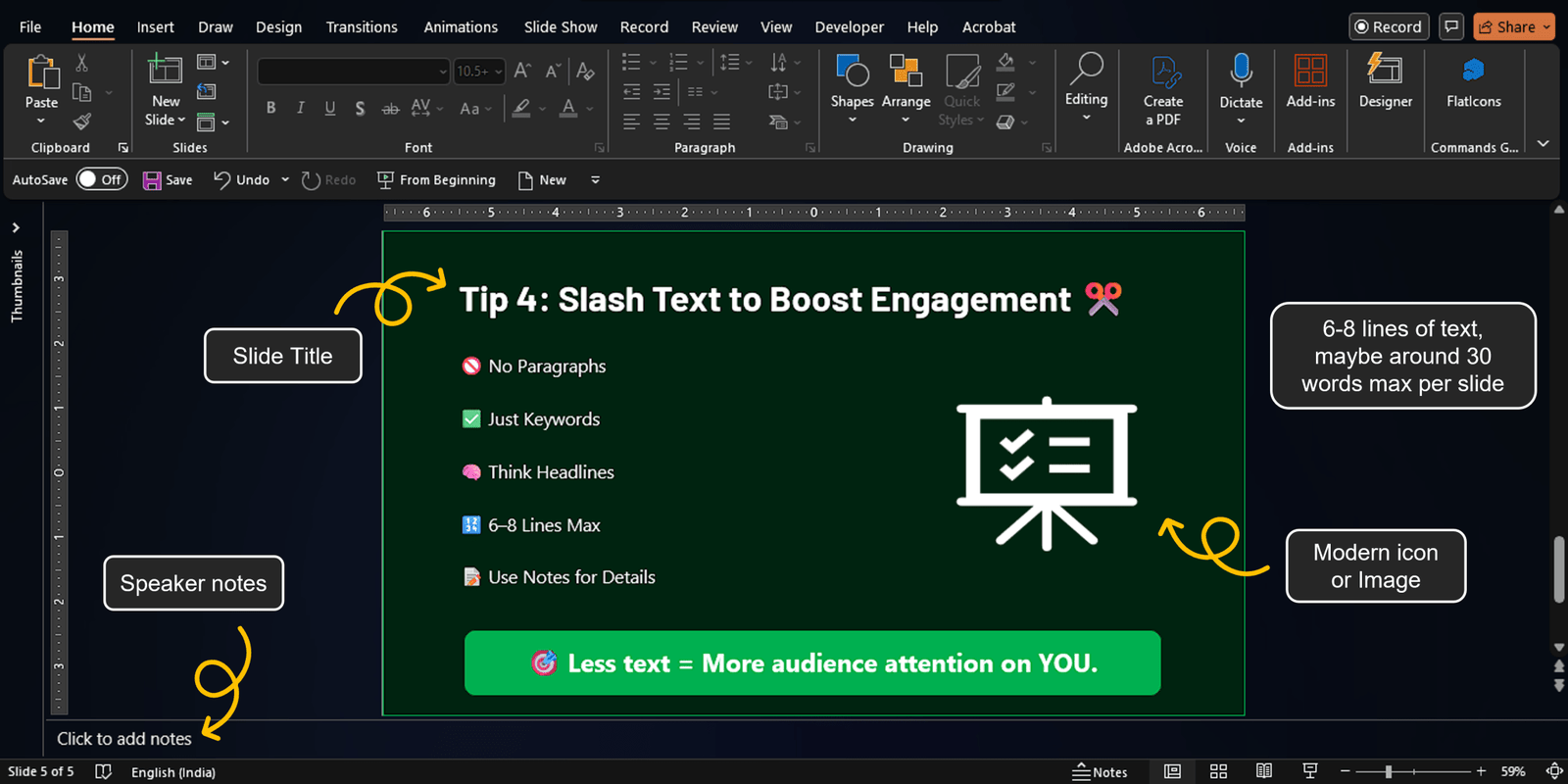 10 Pro Tips for Truly Impressive PowerPoint Slides | Design Best Practices